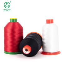 China 250g/cone Tex70 Medium Heavy Duty Bonded Nylon Thread for Canvas Upholstery Stitching for sale