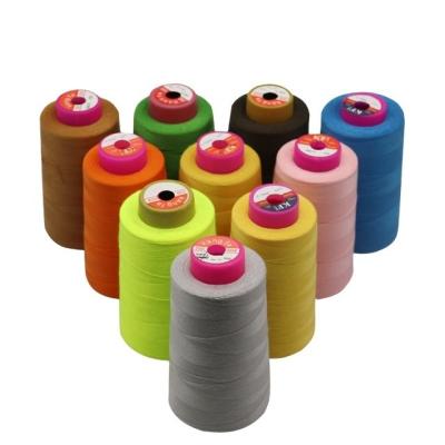 China Polyester Sewing Thread 40/2 for Bed Linen and Bedspread Superior Abrasion Resistance for sale