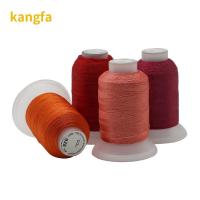 China 500m 120D/2 Polyester Embroidery Thread Set Kit with Transparent Cone and Small Cone for sale