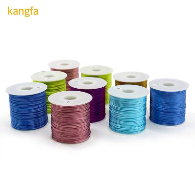 China OEM/ODM Accepted Strong 2mm Braided Silk Satin Nylon Cord Rope for DIY Making Findings for sale
