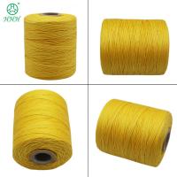 China 240 Colors Boho Customized Polyester Wax Bonded Braided Thread 1.0mm for Leather Sewing for sale