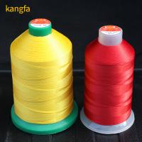 China Cone Material Plastic Sewing Thread Tex45 120D/3 Nylon Bond Thread for High Strength for sale