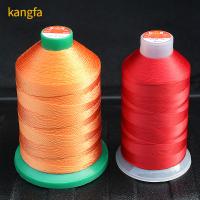 China Cone Material Plastic Sewing Thread Tex45 120D/3 Nylon Bond Thread for High Strength for sale