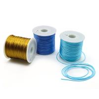 China 2MM Braided Silk Cord for DIY Chinese Knot Satin Bracelets Making Beading Findings for sale