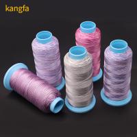 China 96 Colors Mixed Color 4000 Yards Polyester/Viscose 120D/2 Variegated Embroidery Thread for sale