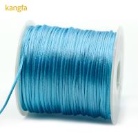 China Chinese Knot Cord/Rope/ Thread 1mm Nylon Rat Tail Rope for Braided Silk Cord Design for sale