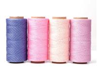 China 1.0mm Waxed Thread for Hand Stitching Waxed Pattern Leather DIY Crafts Accessories for sale