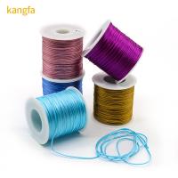 China Chinese Knot Cord/Rope/ Thread 1mm Nylon Rat Tail Rope for Braided Silk Cord Design for sale