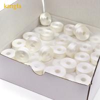 China Pattern Dyed Polyester L Type Pre Wound WT60 75d/2 Side Less Bobbin Embroidery Thread for sale