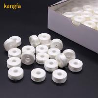 China Pattern Dyed Polyester L Type Pre Wound WT60 75d/2 Side Less Bobbin Embroidery Thread for sale