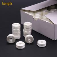 China Pattern Dyed Polyester L Type Pre Wound WT60 75d/2 Side Less Bobbin Embroidery Thread for sale
