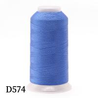 China Machine Embroidery Thread 100G Net Weight 4000y Length 120d/2 100% Polyester Durable for sale