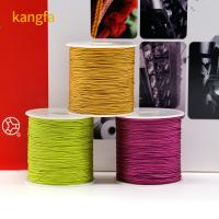 China Nylon Braided Rope for Kumihimo Macrame Bracelet Chinese Knot Jewelry Making 1mm 1.5mm for sale