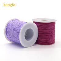China Nylon Braided Rope for Kumihimo Macrame Bracelet Chinese Knot Jewelry Making 1mm 1.5mm for sale