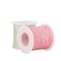 China DIY Chinese Knot Nylon Braided Rope Taiwan Jade Thread Colorful Gold 0.8mm 1.0mm 1.5mm for sale