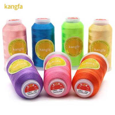 China 720 Colors 150D/2 100% Polyester Embroidery Thread for Machine 5000m Mixed Colors for sale