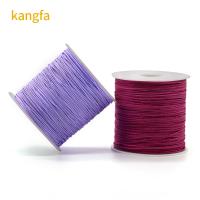 China Jewelry Cord Business Jade Thread 0.8mm Nylon Cord Thread for Chinese Knot Bracelets for sale