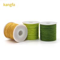 China Taiwan Jade Thread Braided Jewelry Nylon Rope for DIY Chinese Knot 0.8mm 1.0mm 1.5mm for sale