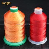 China 240 Colours Tex90 Heavy Duty Tan Nylon Thread Size 90 250 D for Leather Jeans Weaving for sale