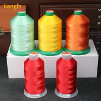 China 240 Colours Tex90 Heavy Duty Tan Nylon Thread Size 90 250 D for Leather Jeans Weaving for sale
