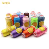 China 120d 2 5000y Embroidery Thread Polyester Embroidery Machine Thread for Weaving Knitting for sale