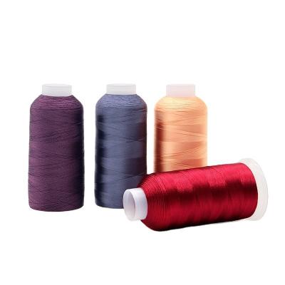 China 3500Y 120d/2 100% Rayon MERCERIZED Embroidery Thread for Machine Embroidery Accessory for sale