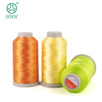 China Polyester 50/3 Cotton 250 Yard Sewing Yarn Making Machine Thread 3Cord White 1000M Cone for sale