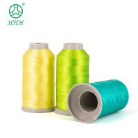 China Polyester 50/3 Cotton 250 Yard Sewing Yarn Making Machine Thread 3Cord White 1000M Cone for sale