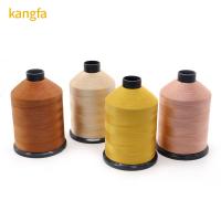 China 210D/3 3000 Yards Bonded Nylon Thread for Heavy Duty Upholstery Leather and Hair Weaves for sale
