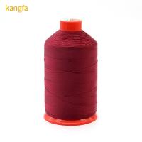 China Polyester Braided High Tenacity Nylon Bonded Sewing Thread 210D/3 66 Fdy Yarn OEM/ODM for sale