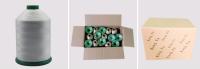 China Color Thick White Waxed Bonded Thread 210d 250d Weaving for Sewing 240 Colours for sale