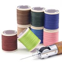 China Hand Knitting 420D/3 Yarn Count Sewing Thread for Leather Bag DIY Bracelets 30 Colors for sale