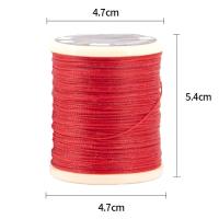 China 30g 0.6mm High Tenacity Filament Cored Sewing Thread for Polyester Bonded Waxed Thread for sale