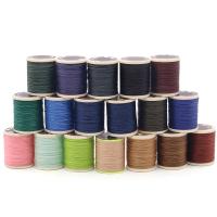 China 30g 0.6mm High Tenacity Filament Cored Sewing Thread for Polyester Bonded Waxed Thread for sale
