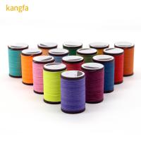 China 0.55mm High Strength Cored Sewing Thread For Leather Sewing Polyester Round Waxed thread for sale