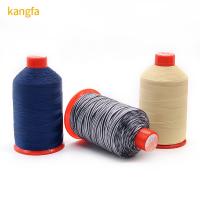 China Outdoor Products High Tenacity Bonded Polyester Thread Tex 45/70 Mercerized Nylon Thread for sale