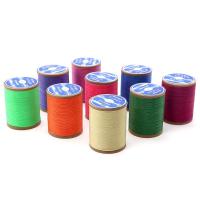 China Plastic Cone 57g 150D/16 0.8MM Durable Wax-Coated DIY Sewing Thread for Leather Repair for sale