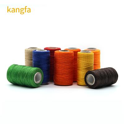 China High Tenacity 50m Polyester 210D/16 Leather Stitching Thread for Leather Bag Wallet for sale