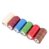 China High Tenacity 50m Polyester 210D/16 Leather Stitching Thread for Leather Bag Wallet for sale