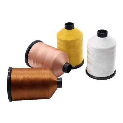 China Pattern Dyed Tex35 Tex45 Tex70 High Strength Multi-color Bonded Nylon Thread for Sofa for sale