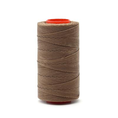 China Heavy Duty Waxed Thread 420D/3 Yarn Count for Smooth and Durable Patchwork Sewing for sale