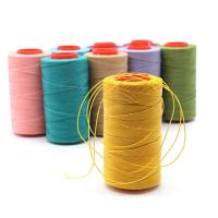 China Heavy Duty Waxed Thread 420D/3 Yarn Count for Smooth and Durable Patchwork Sewing for sale