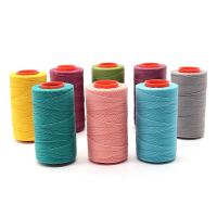 China Heavy Duty Waxed Thread 420D/3 Yarn Count for Smooth and Durable Patchwork Sewing for sale