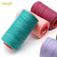 China Waxed Thread for Leather Sewing Round Wax Thread 0.38mm DIY Hand-Stitched Sewing Yarn for sale