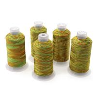 China Rainbow Sewing Thread 100% Spun Polyester For Diy Cross-Stitch for sale