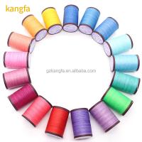 China High Strength Cored Sewing Thread 100% Polyester Filament Yarn Type for Leather Sewing for sale