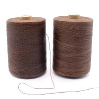 China OEM ODM Accpet 1mm Color Hand Sewn Woven Rope Bracelet with 210D/16 Flat Waxed Thread for sale