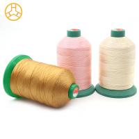 China Women's Shoes Sewing Thread Striped UV Resistance 210D/16 Non Wax Polyester Material for sale