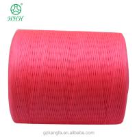 China Waterproof Waxed Thread 1MM Handmade DIY Leather Thread with Sintered 150D Flat Design for sale