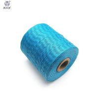 China Waterproof Waxed Thread 1MM Handmade DIY Leather Thread with Sintered 150D Flat Design for sale